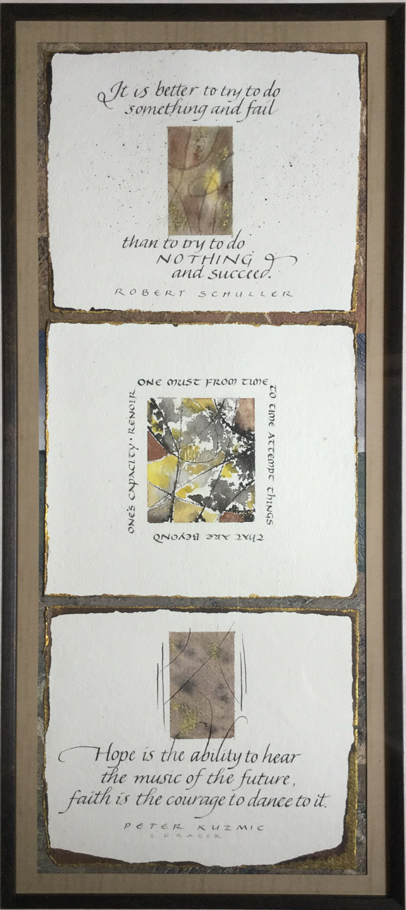 Valley Calligraphy Guild Show 2018 page 2