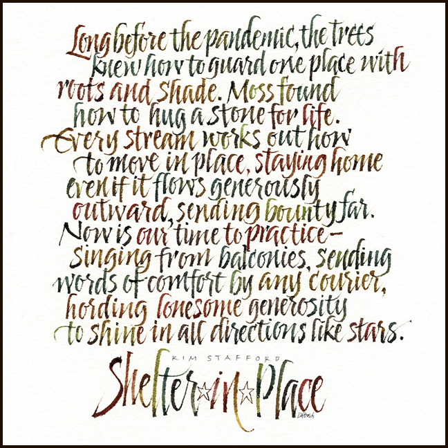 Valley Calligraphy Guild Show 2020 page 2